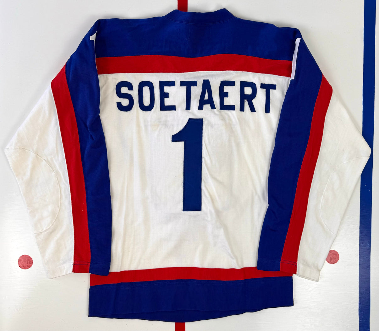 New York Rangers 1976-1977 Doug Soetaert NHL Hockey Jersey (40/Medium ...